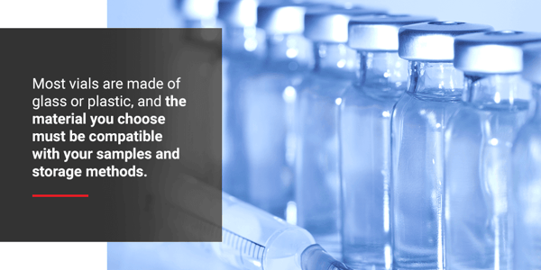 Different Types of Vials